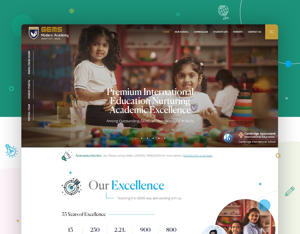 Web Design & Development Company Kerala Kochi Cochin | Website Designers Ernakulam | InterSmart